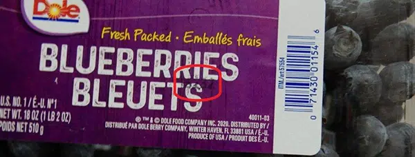 Blueberry Recall | Country 600 CJWW