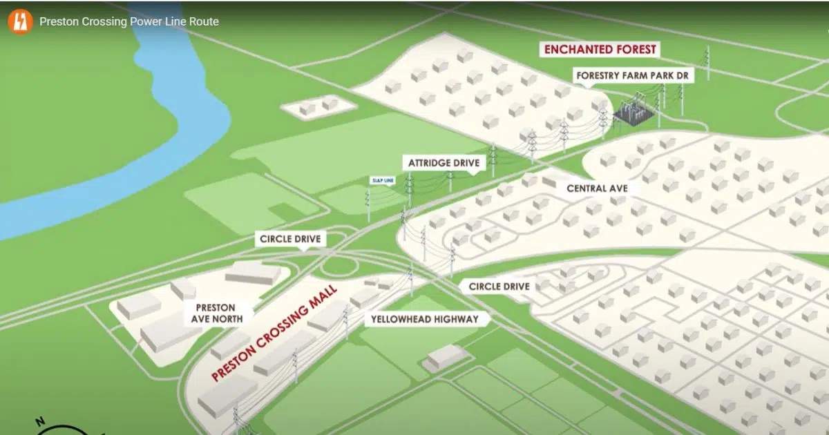 Preston Crossing power line upgrade wraps up | Country 600 CJWW