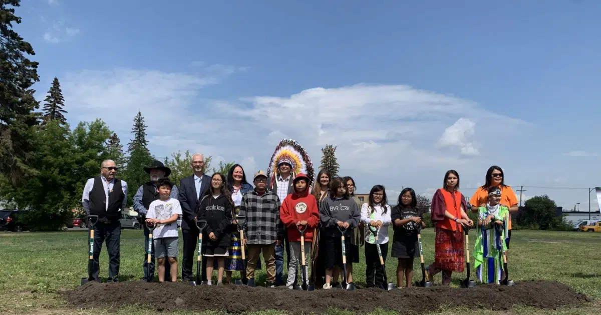 Official kick off to build the new St. Frances Cree Bilingual School ...