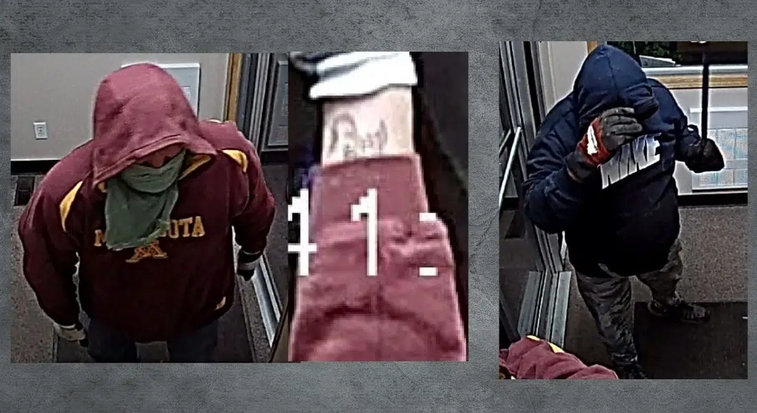 Looking for tips to identify suspects in ATM theft | Country 600 CJWW