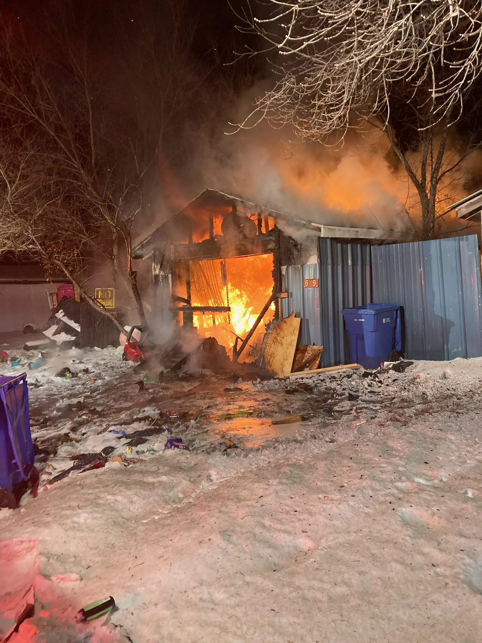 Detached garage fire on Regina’s Athol Street | Country 600 CJWW