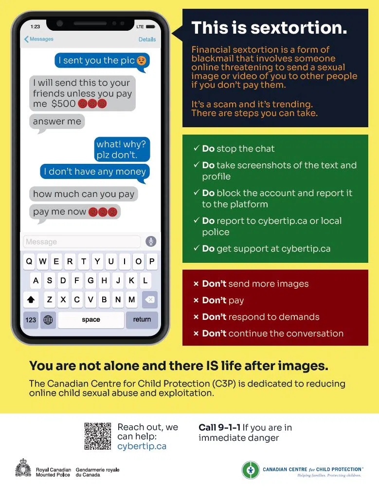 SPS on board with national sextortion awareness campaign | 98COOL