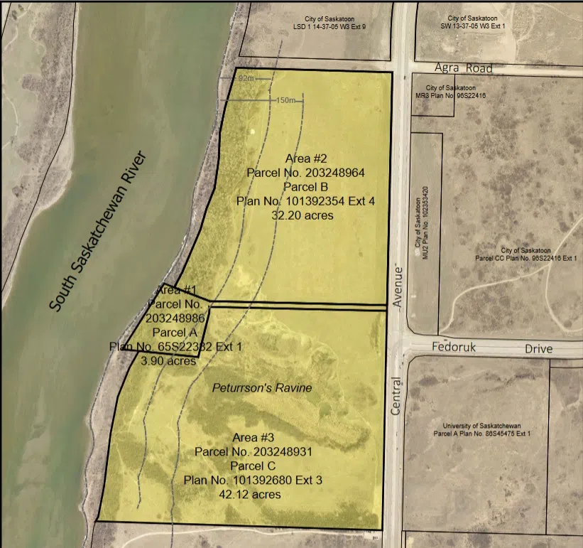 Saskatoon may be donated acres of riverbank land | Country 600 CJWW