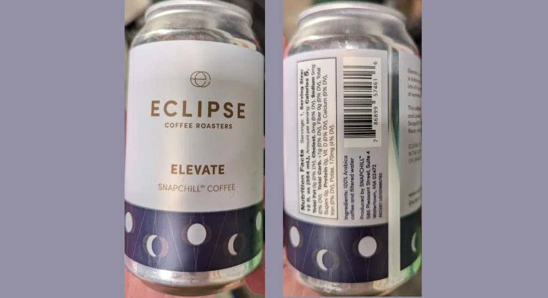 Elevate Snapchill Coffee by Eclipse recalled for dangerous bacteria ...