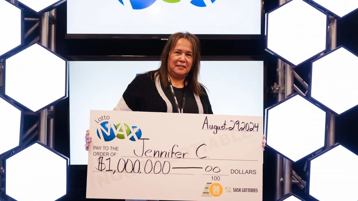 Battleford woman wins $1 million on Lotto Max August 16 draw | 92.9 The ...