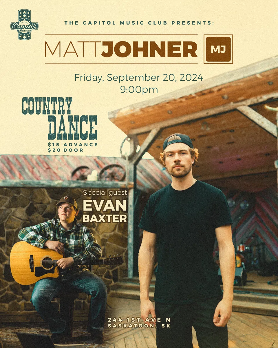 Matt Johner in CJWW Studio | Country 600 CJWW