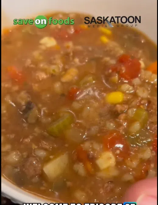 Making Grub with The Dub – Beef Barley Soup | Country 600 CJWW