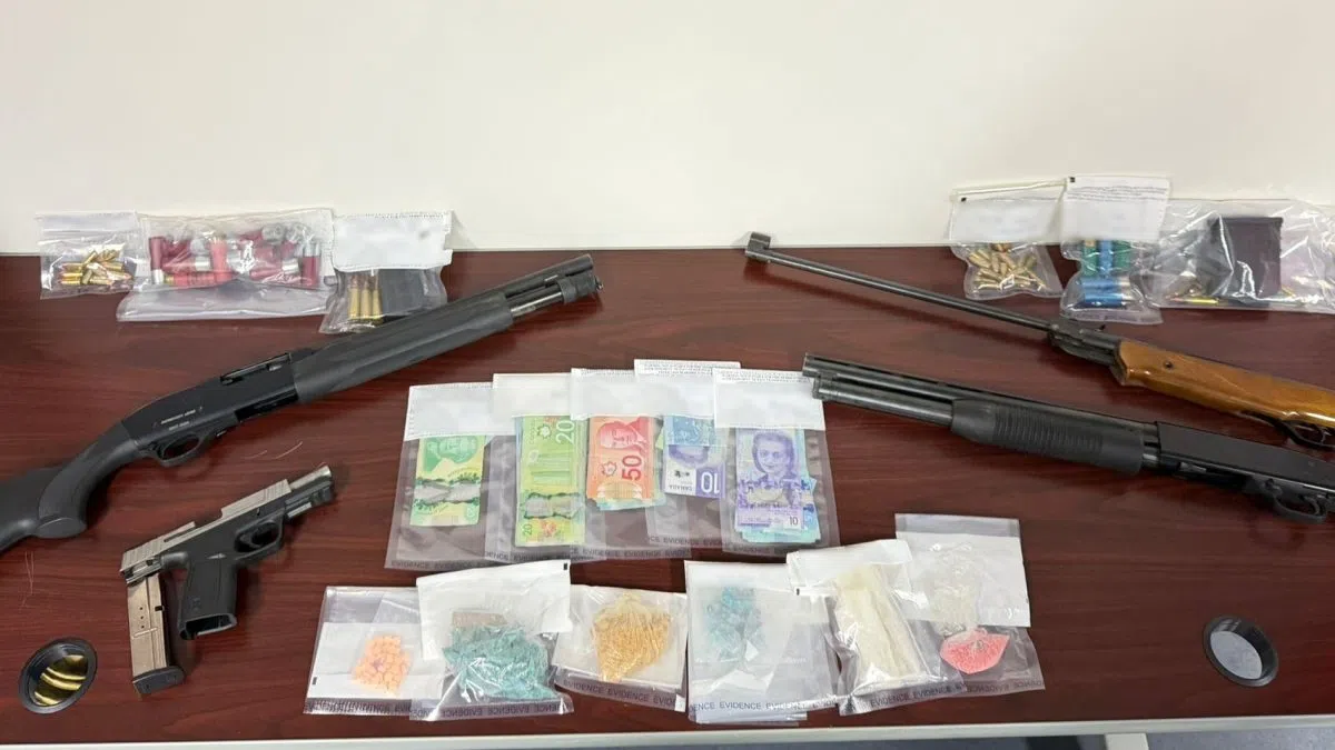 Saskatoon man arrested on long list of drug and firearms charges | 92.9 ...