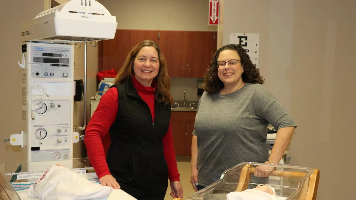 OSF St. Francis Hospital Donates Equipment To Bay College Simulator ...