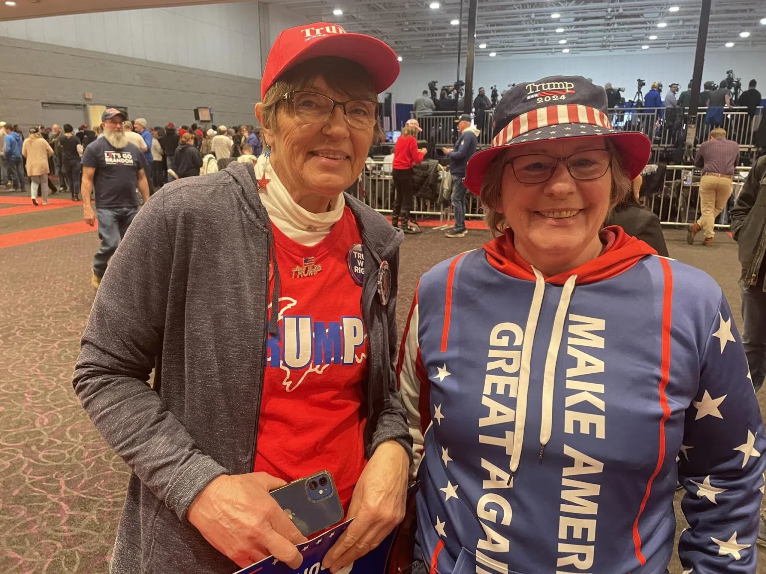 TRUMP ON THE STUMP: Former President Campaigns In Michigan, Wisconsin ...