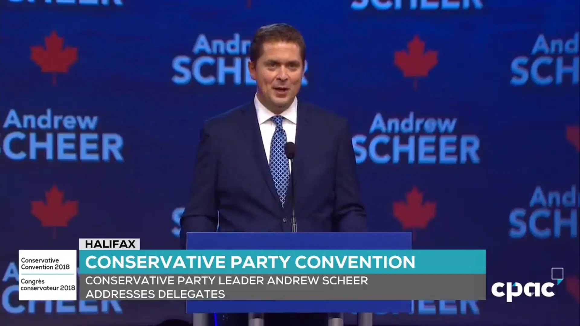Andrew Scheer Addresses Conservative Party Convention | Y95.5