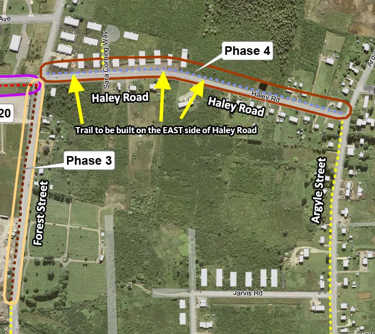 Next Phase Of Haley Road Trail Project Starts This Month | Y95.5