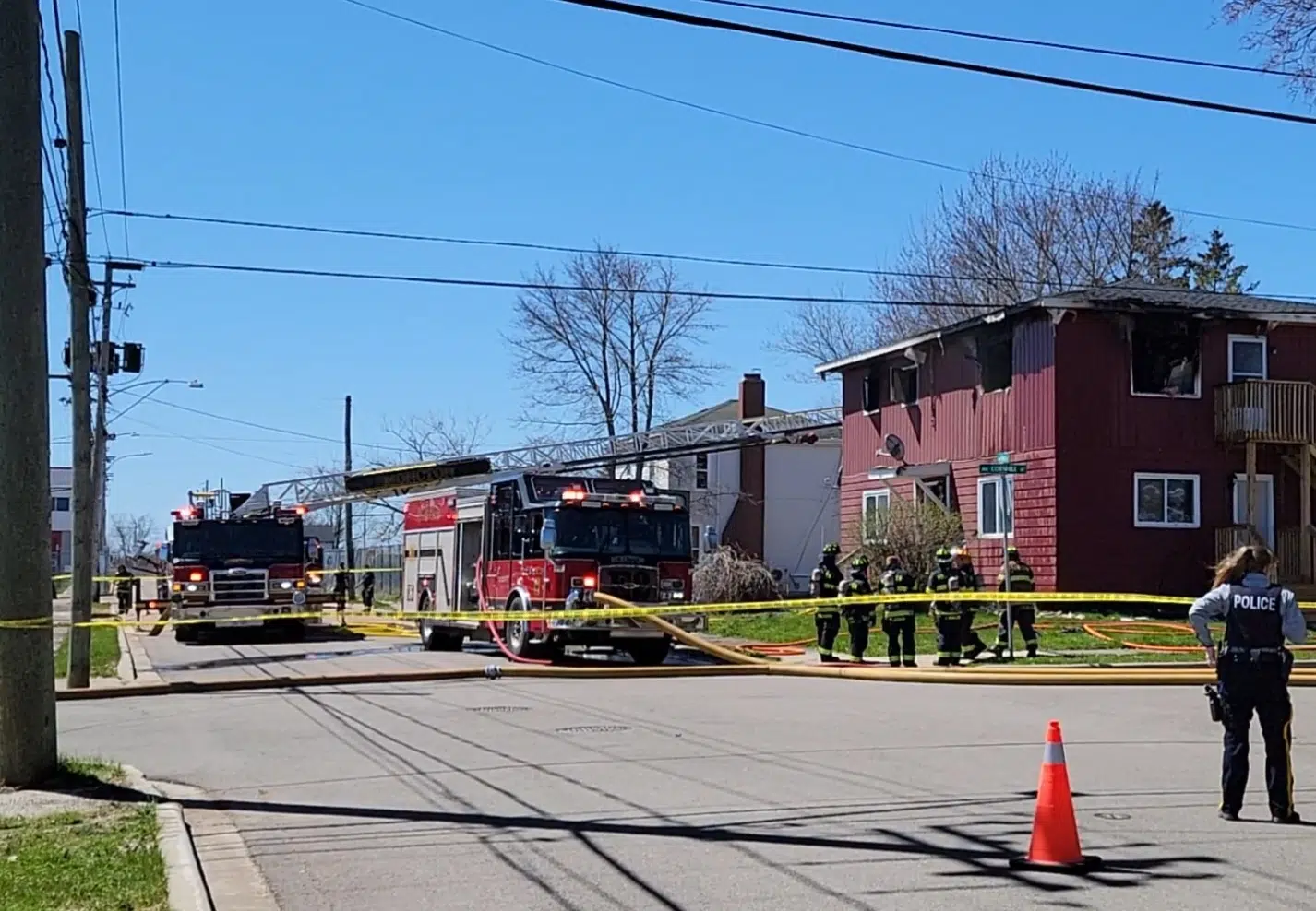 Two Injured, One Rescued From Moncton Fire | 91.9 The Bend