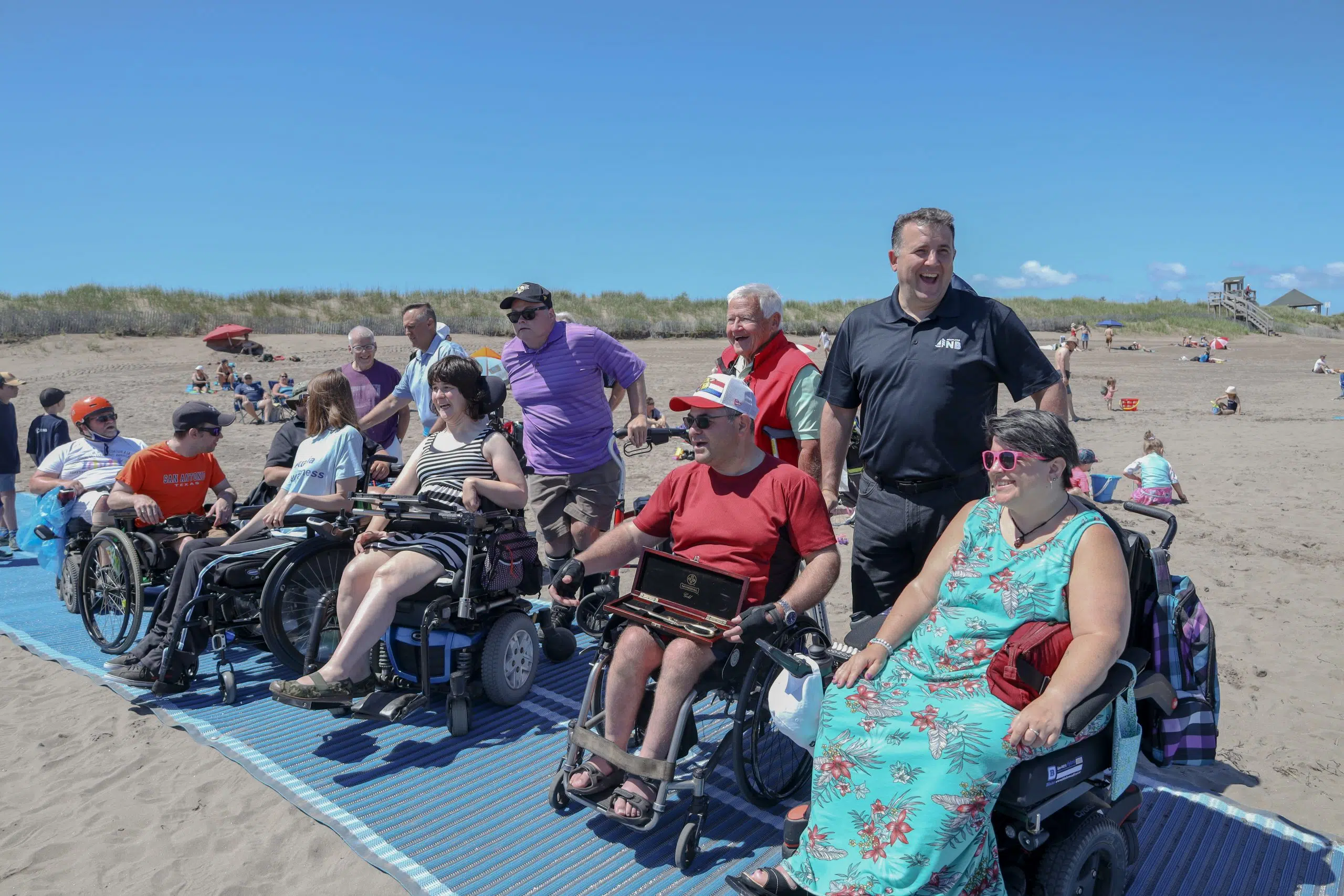 Mobility Mat Provides More Accessibility At NB Beach | 91.9 The Bend