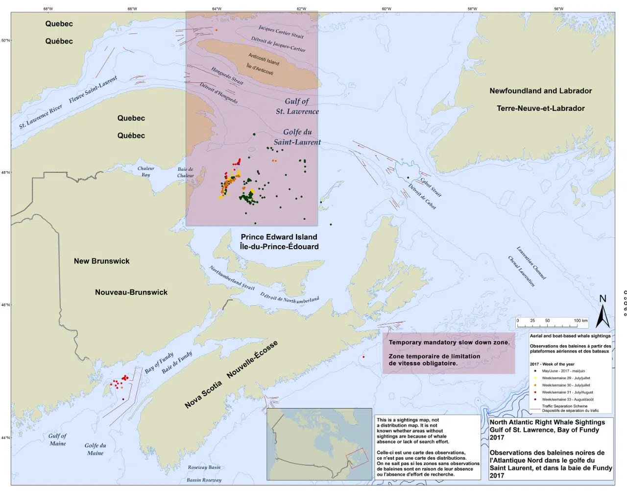 Ship Speed Restriction Lifted In Gulf of St. Lawrence | 97.3 The Wave