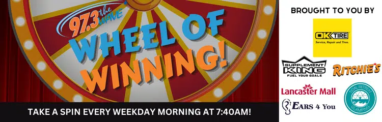 The Wave’s Wheel of Winning | 97.3 The Wave