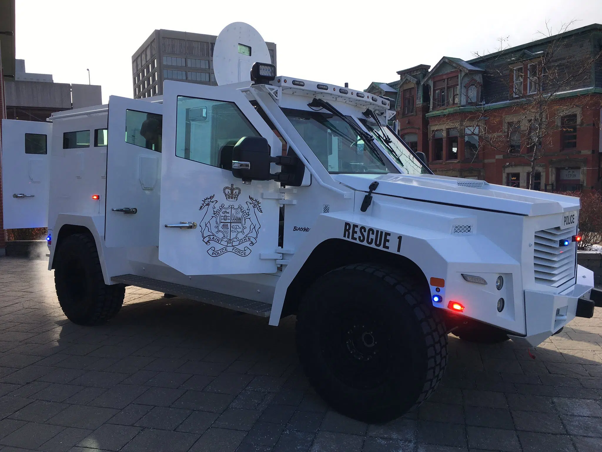 Saint John Police Unveil New Rescue Vehicle | 98.1 Charlotte FM