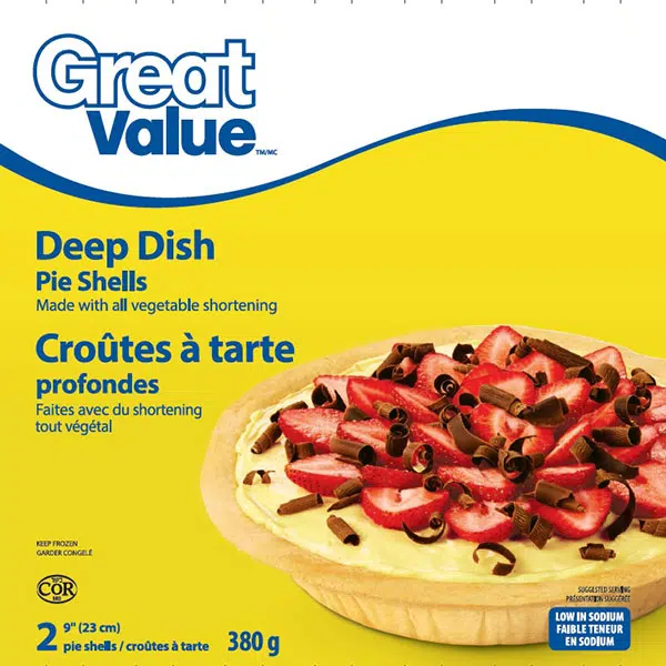 CFIA Issues National Recall For Great Value & No Name Pie And Tart ...