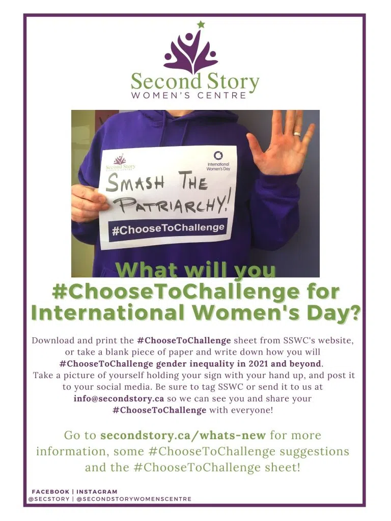 #ChooseToChallenge This International Women’s Day With Second Story ...