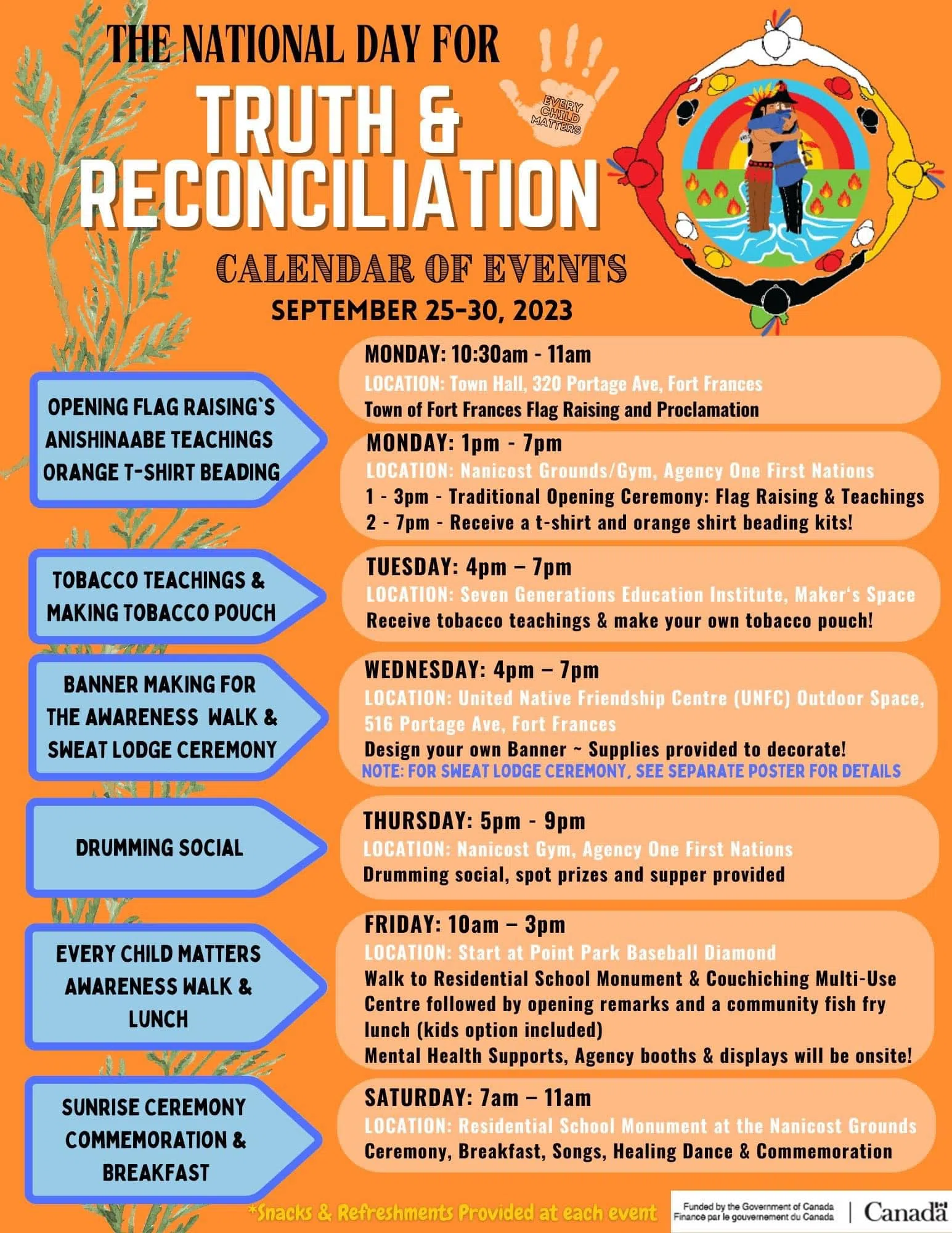 National Day for Truth and Reconciliation Events | CFOB 93.1 The Border