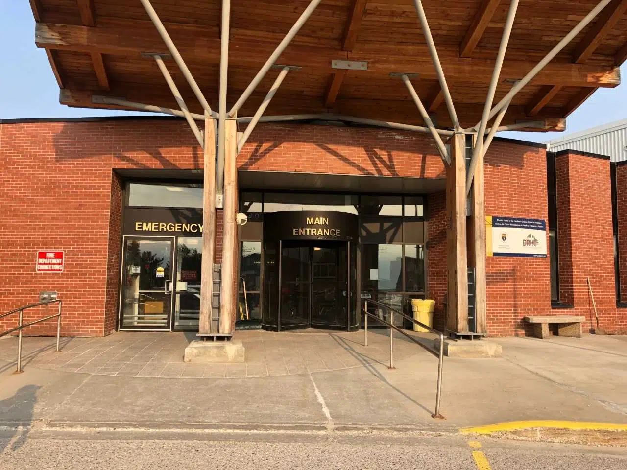 New Sliding Doors Being Installed At Dryden Hospital | CKDR