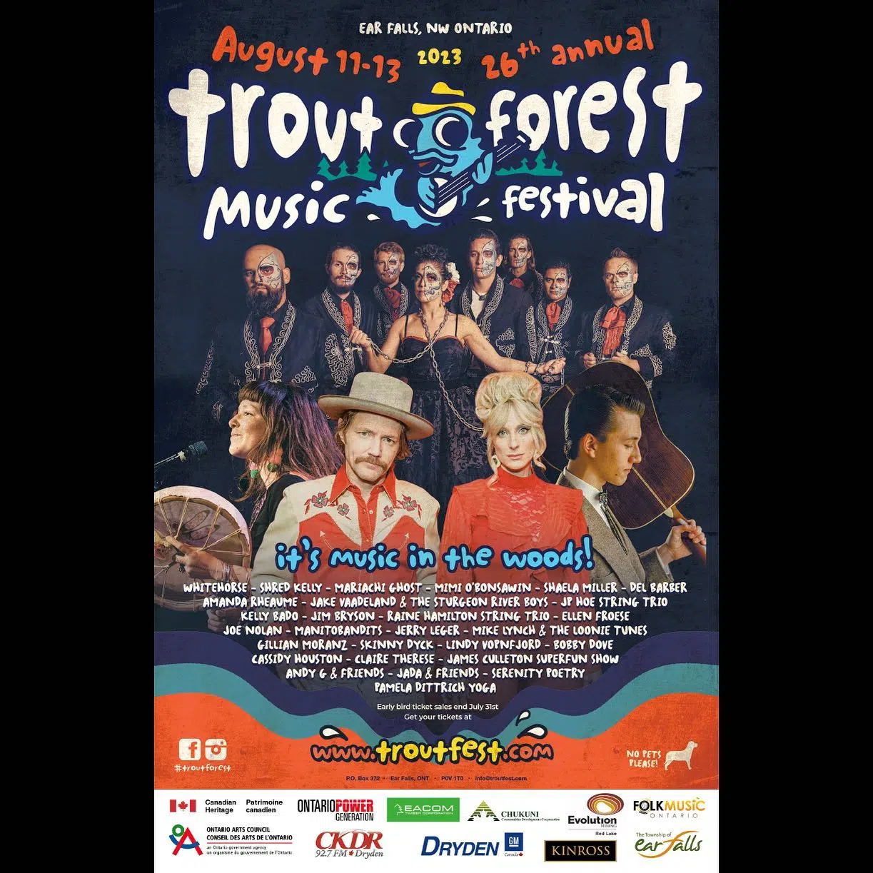 Trout Forest Music Festival - Ear Falls | CKDR