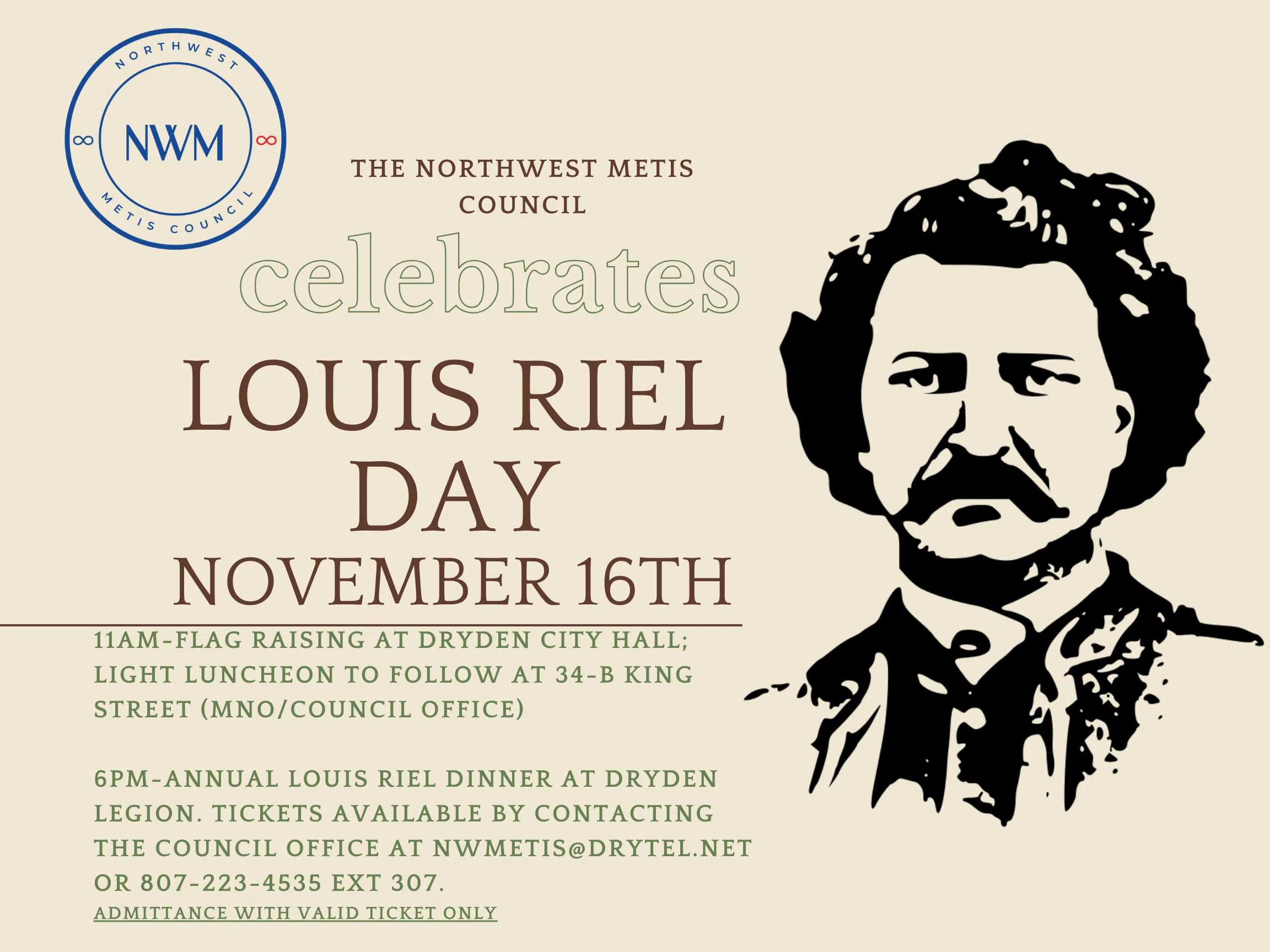 Northwest Metis Council - Louis Riel Day | CKDR