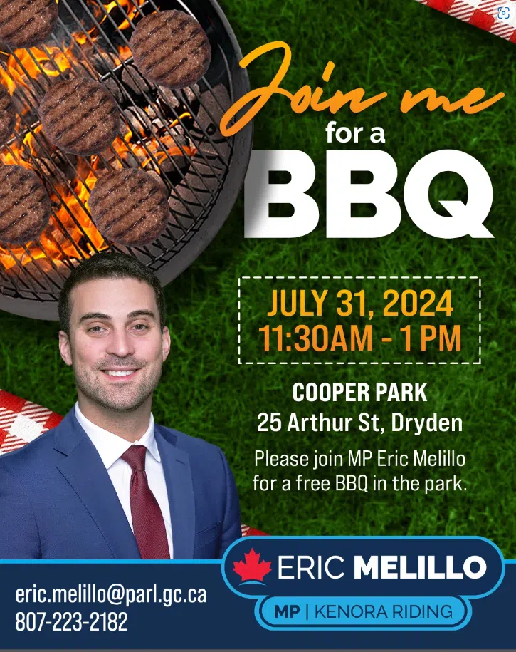 Eric Melillo's Free Community BBQ in Cooper Park | CKDR