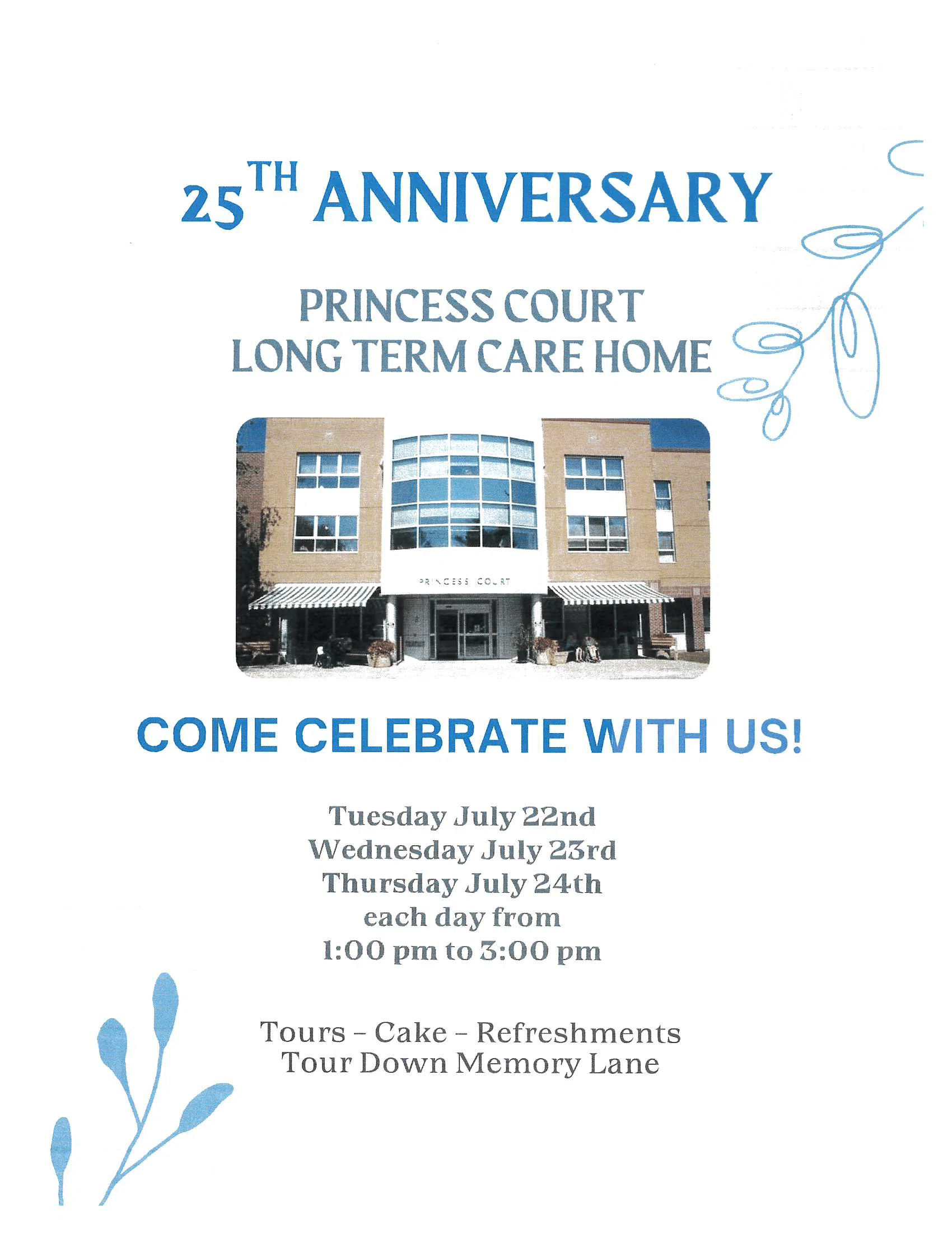 Princess Court Anniversary Celebrations - Dryden | CKDR