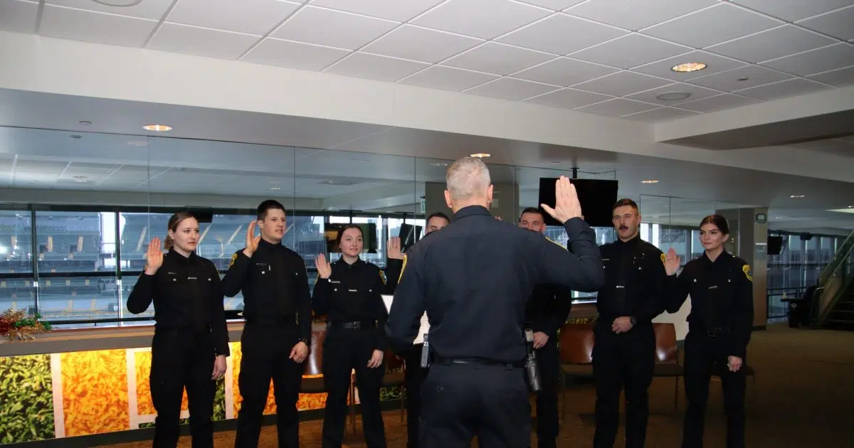 Seven New Police Officers Sworn into Green Bay Police Department ...