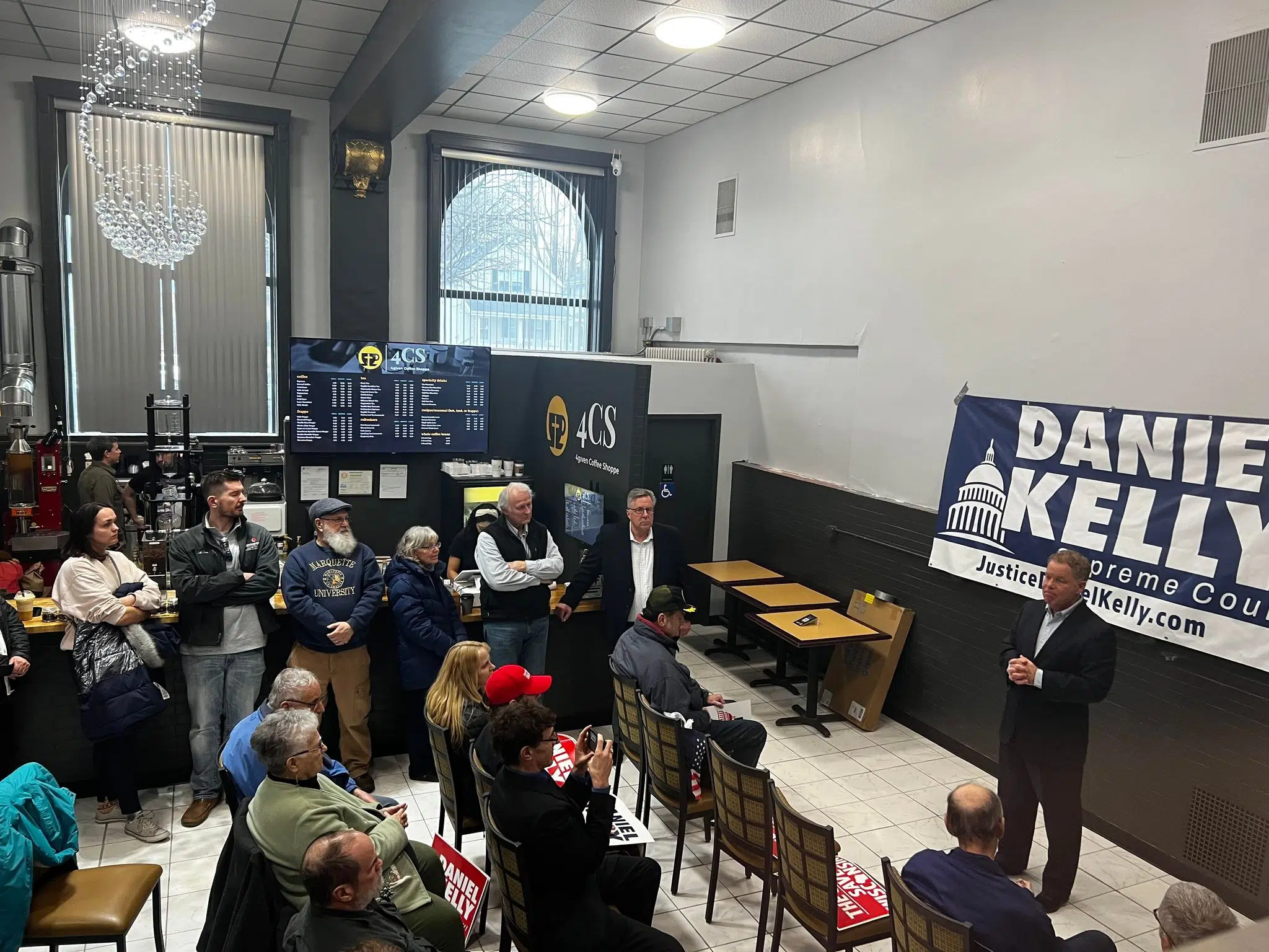 Justice Dan Kelly Visits Manitowoc, Talks With Seehafer News About The ...