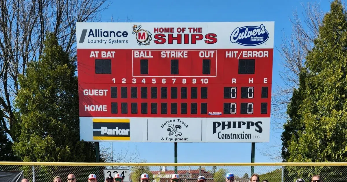Ships Baseball Wins On Day Of Scoreboard Dedication | Seehafer News
