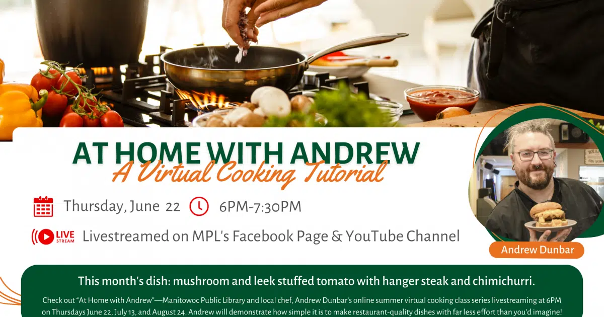 MPL Premieres New Online Cooking Tutorial “At Home with Andrew” Next Week | Seehafer News