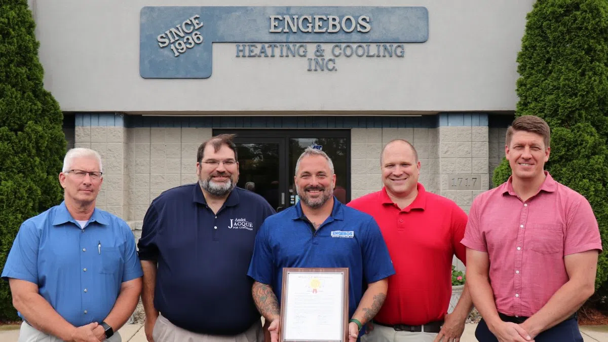 Engebos Heating and Cooling Recognize Instructor of the Year | Seehafer ...