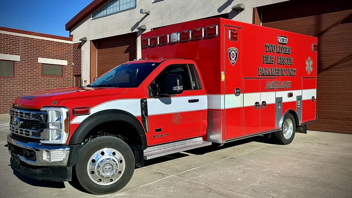 Two Rivers Fire Department Unveils New Ambulance | Seehafer News