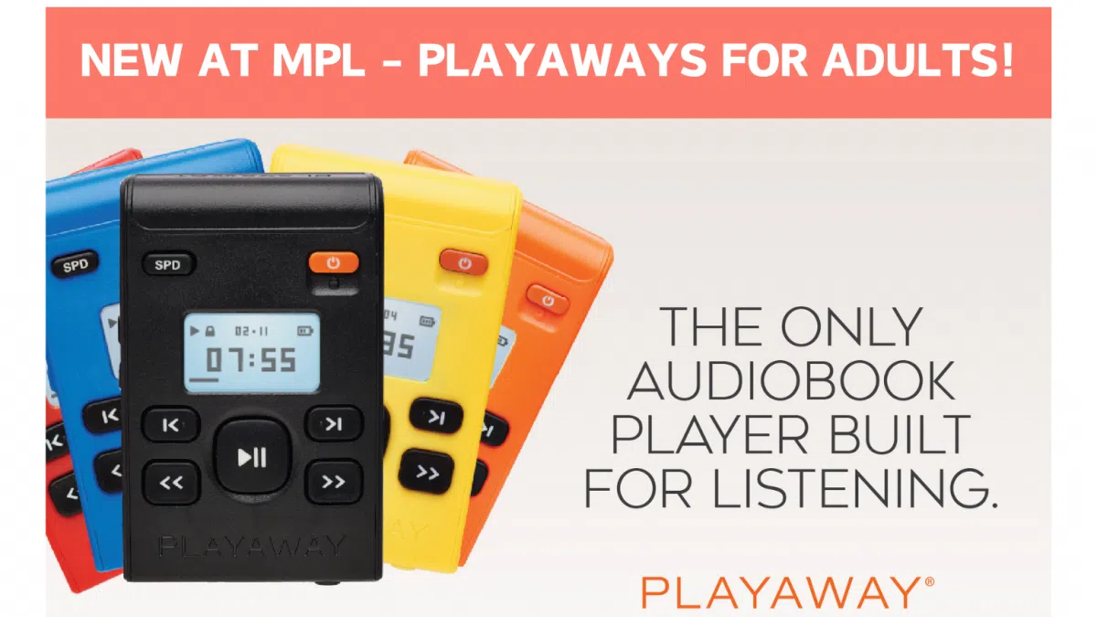 Check Out the Latest Playaways for Adults at Manitowoc Public Library ...