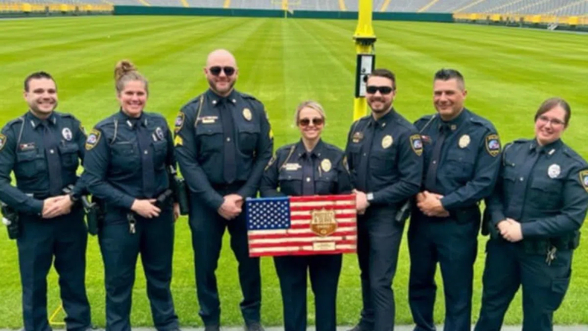 Two Rivers Police Department Honored by the Green Bay Packers ...