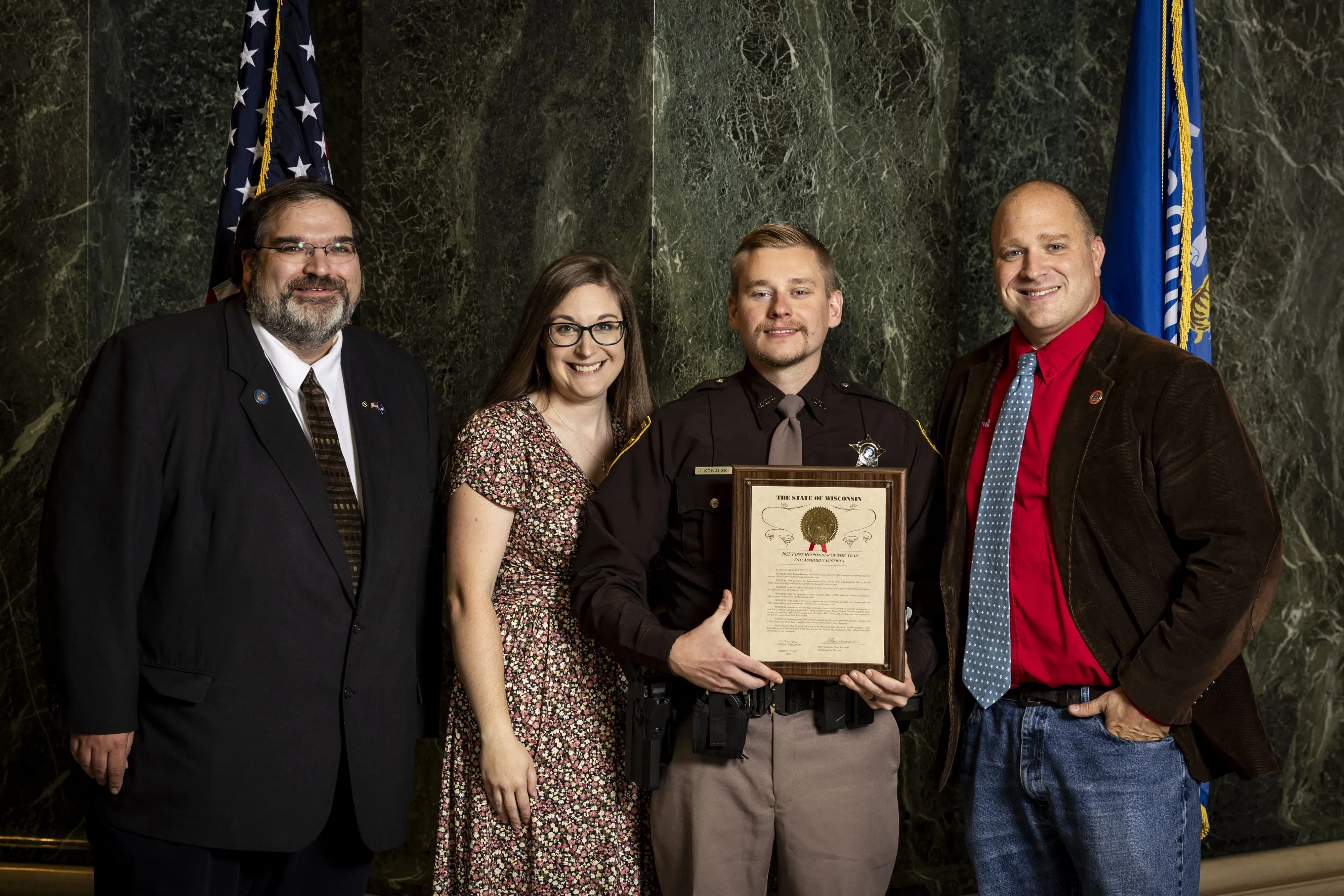 Two More Area First Responders Honored in Madison | Seehafer News