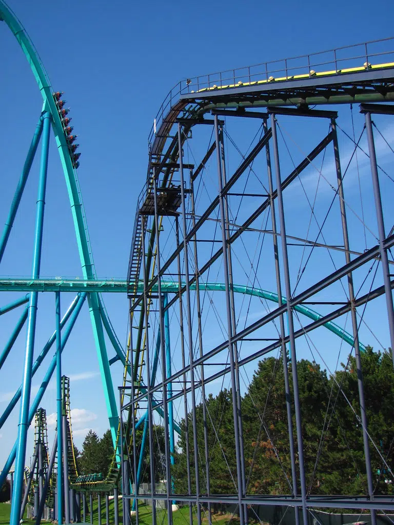 This Roller Coaster Should Not Exist!! Would You Go On It? | Rock 107