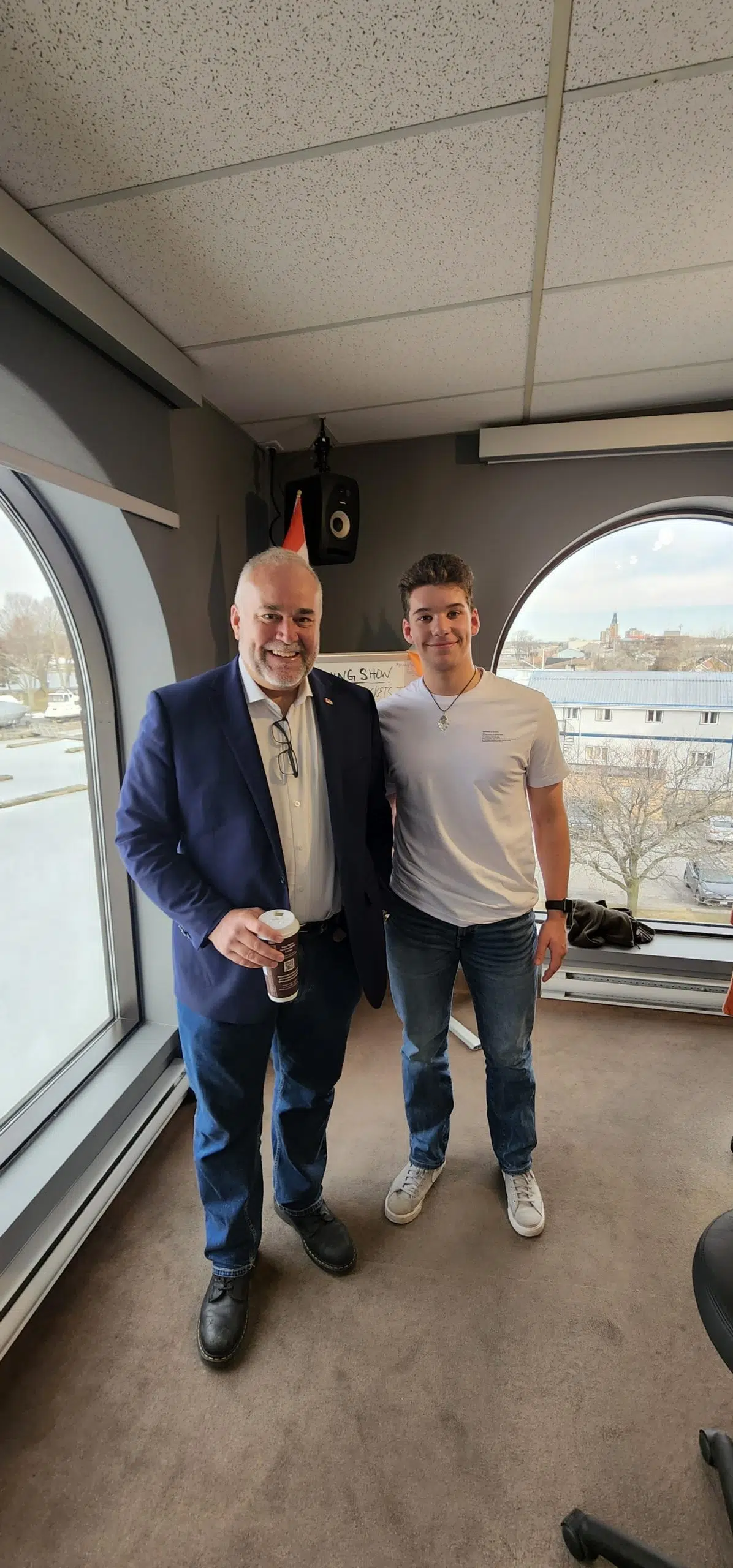 Todd Smith, MPP of Quinte, pays a surprise visit to Mix 97 studio | Mix 97