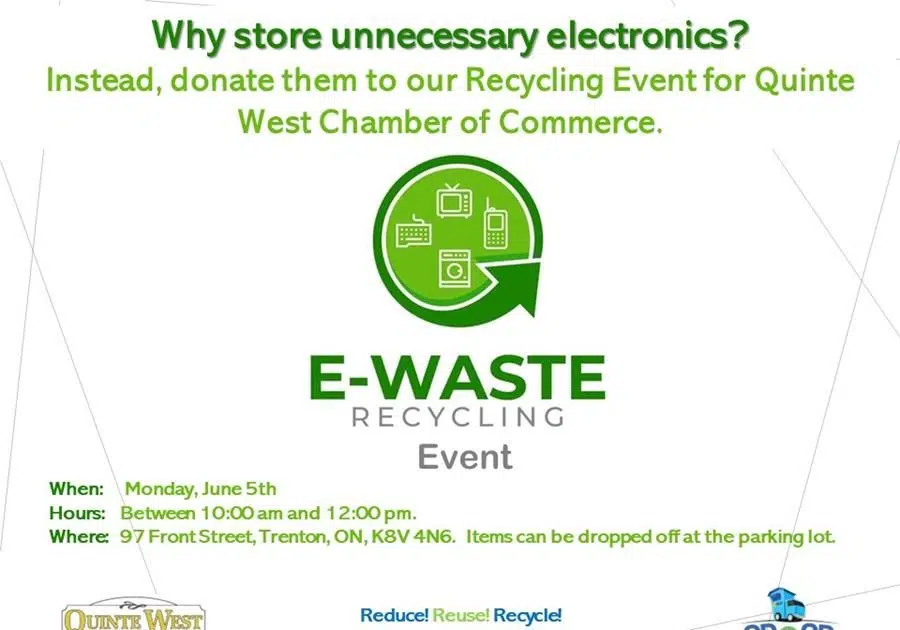 E-waste recycling event in Trenton | Green Quinte