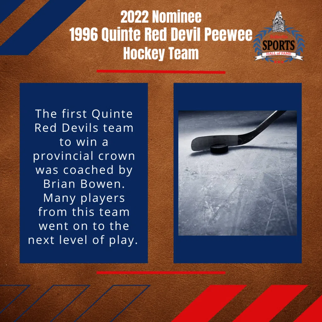 5 more considered for Belleville Sports Hall of Fame | Quinte News