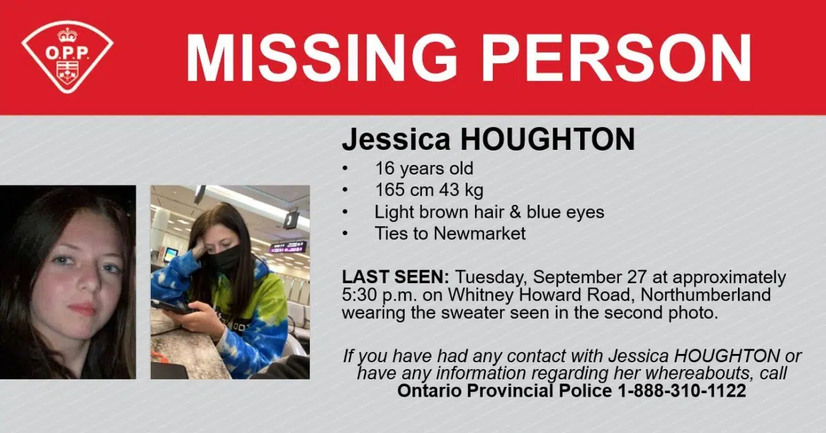 Missing from Cobourg area | Quinte News