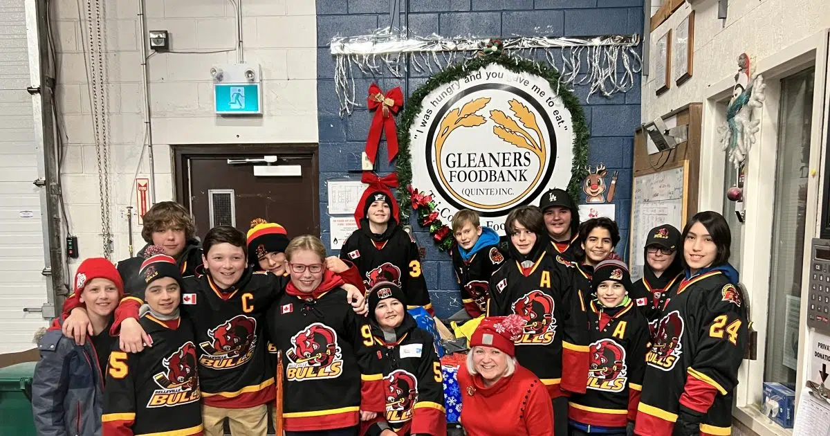 Jr. Bulls team raises money and food donations for local food bank ...