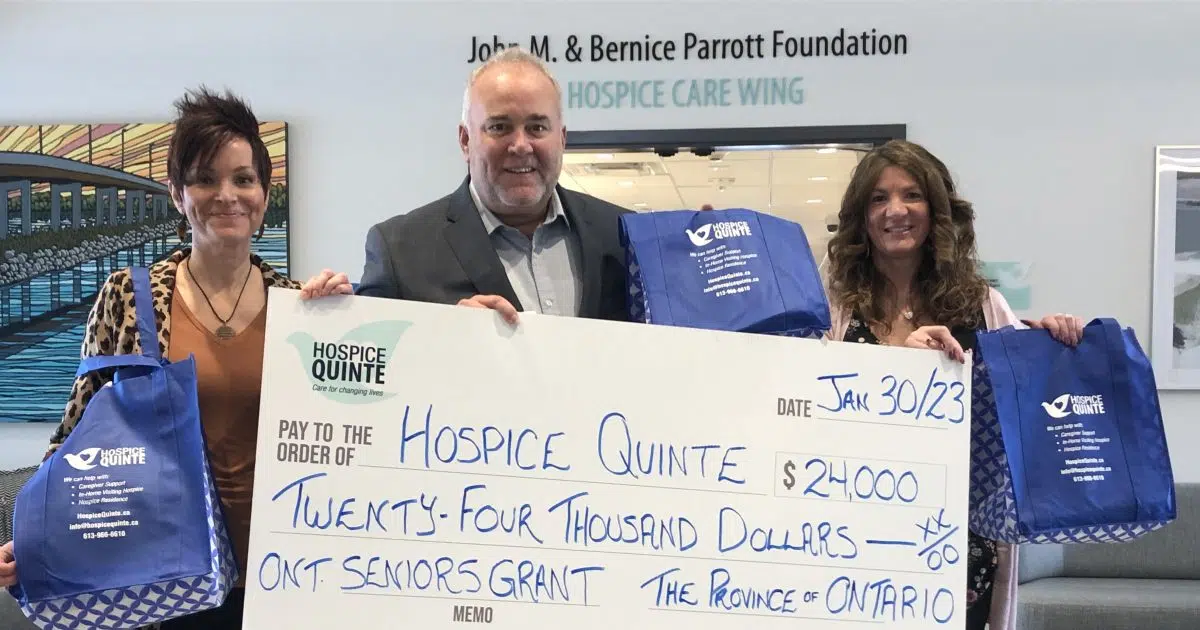 Province Supporting Hospice and Advance Care Planning | Quinte News