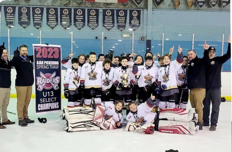 QW U13 Golden Hawks win Ajax /Pickering tournament | Quinte News