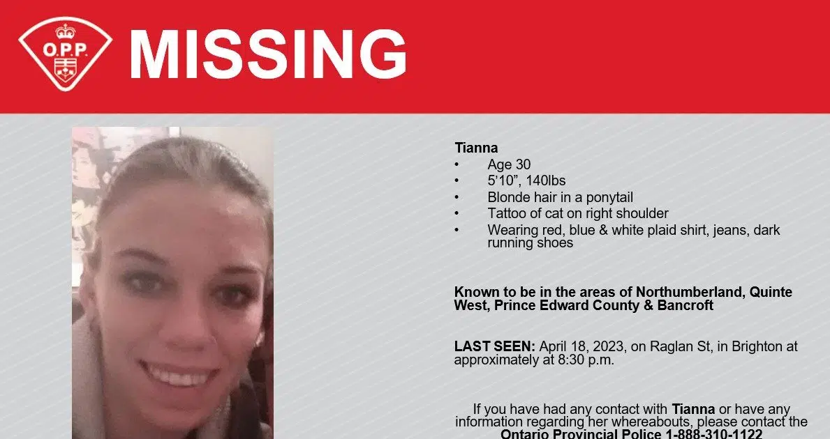 UPDATE: Missing person located | Quinte News