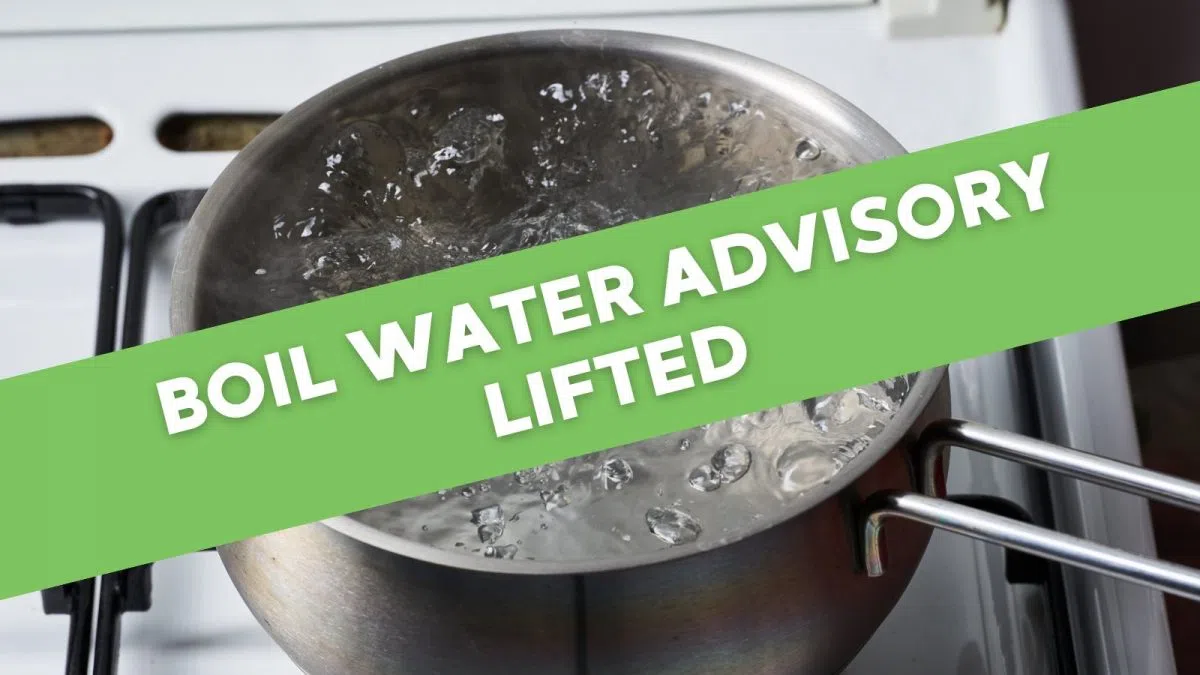 Boil water advisory lifted | Quinte News