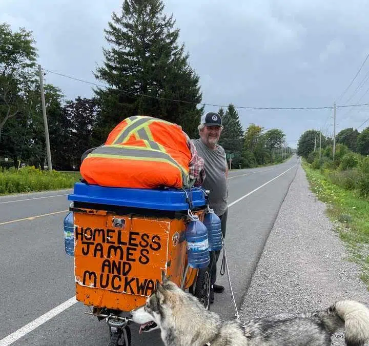 Walking with Muck moving through Quinte region | Quinte News
