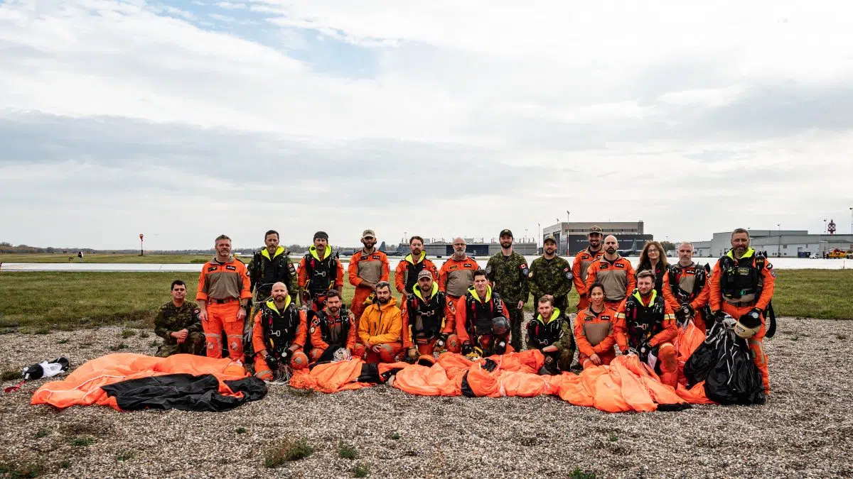 Memorial jump in honour of Sergeant Janick Gilbert | Quinte News